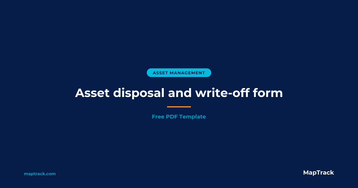 Free Asset Disposal Form Template | PDF